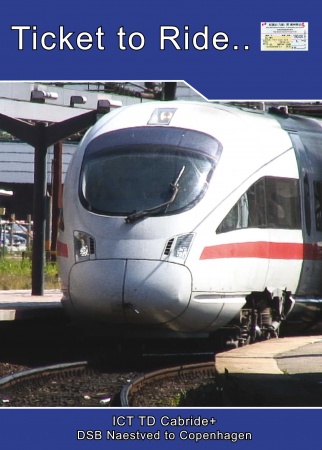 TTR107 ICE TD Cabride+ part 1 Puttgarden DB - Ferry to Rødby and DSB ...